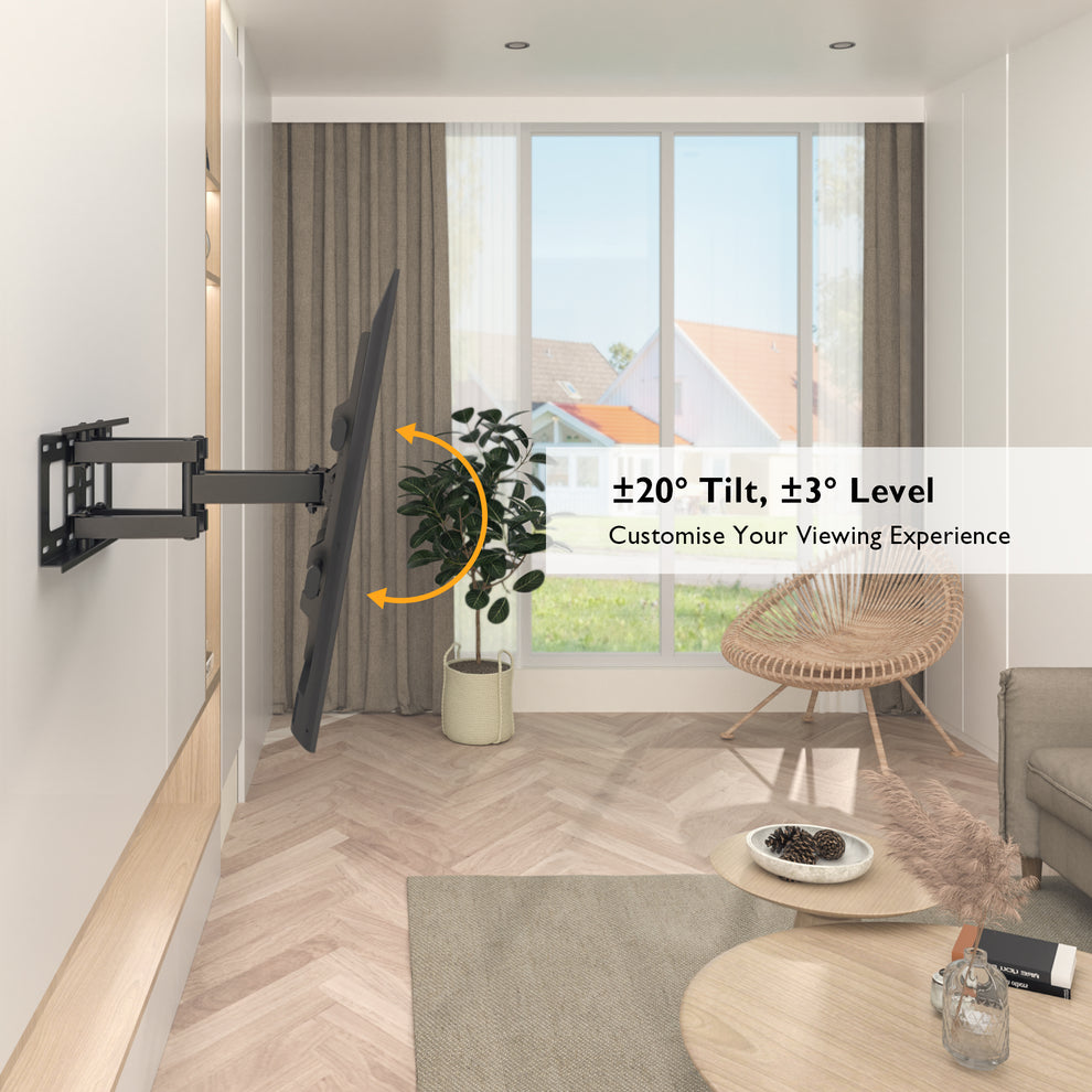 BONTEC TV Wall Bracket for 32-84 inch LED LCD Flat & Curved Screen